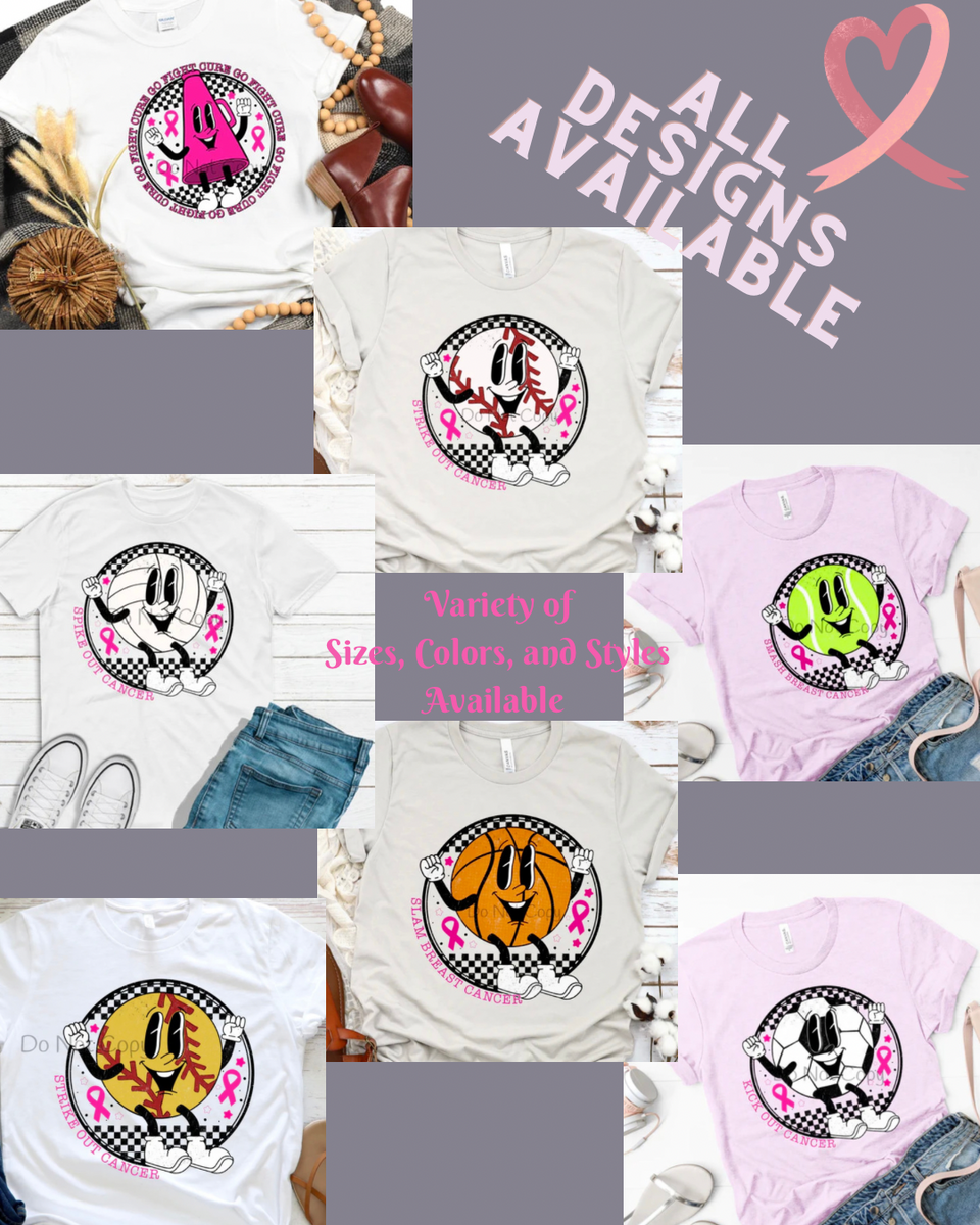 Spike Out Breast Cancer - Volleyball – Countrytastic Creations